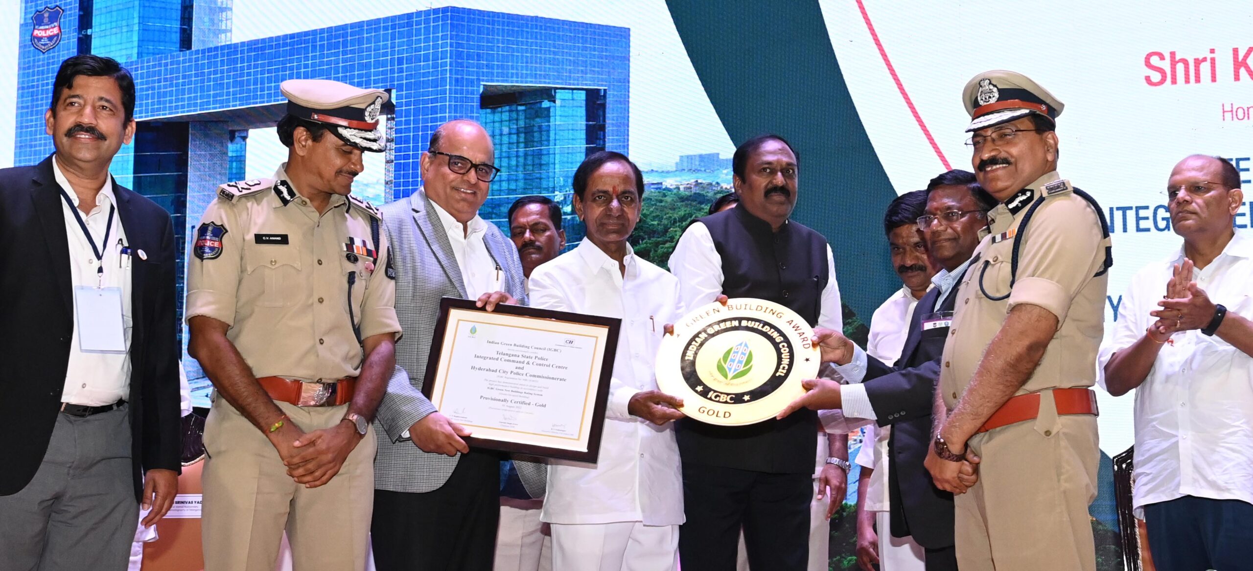 Command control center in Hyderabad gets gold rating