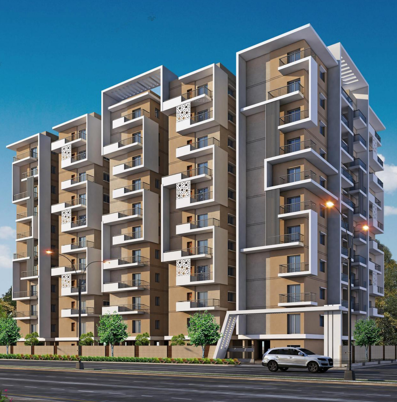 High rise project in Kompally