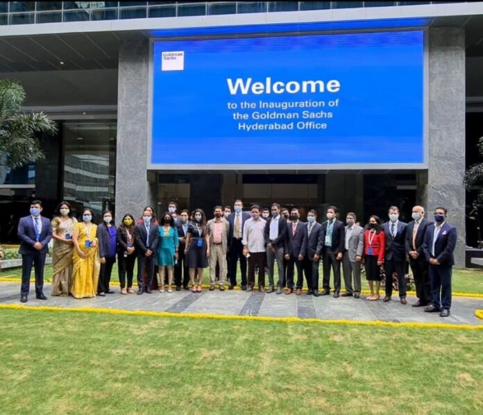 Goldman Sachs takes 9 floors lease in Hyd